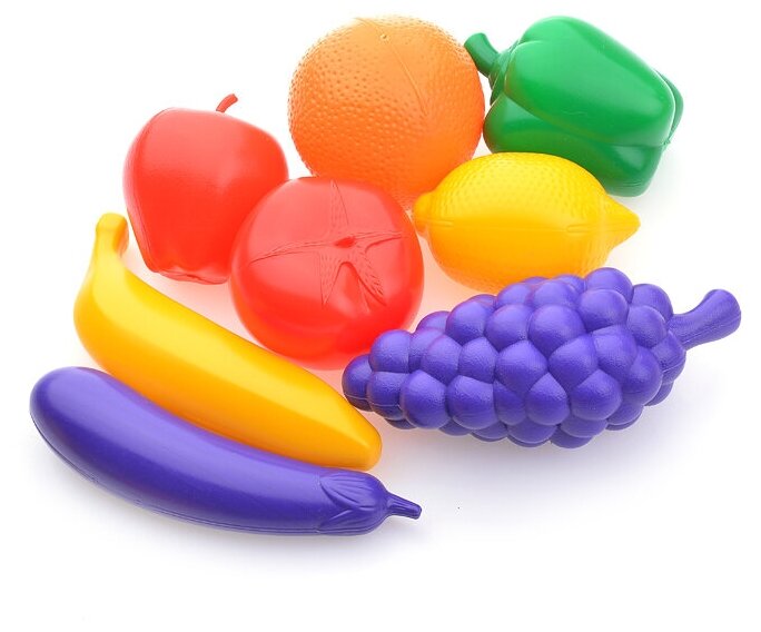 Набор Овощи, фрукты 8 шт в сетке