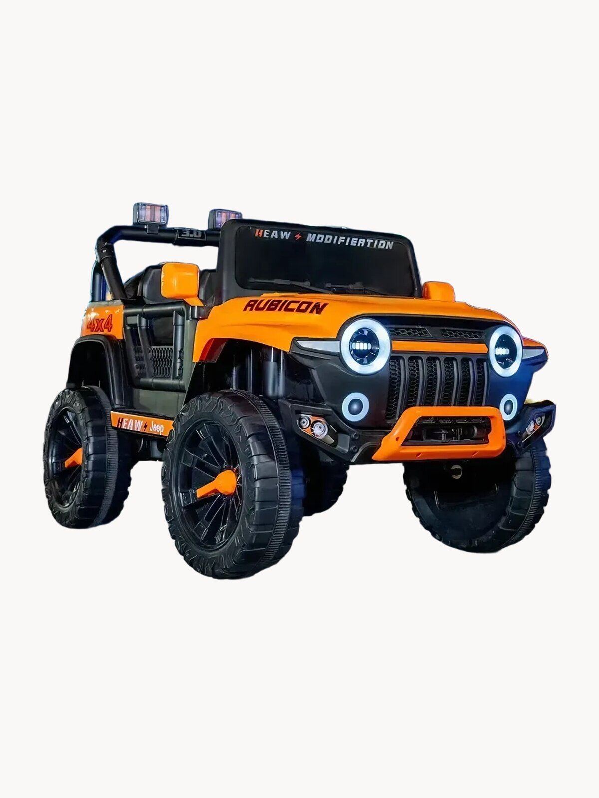 Электромобиль детский с пультом 2WD двухместный: Bluetooth + родительский контроль