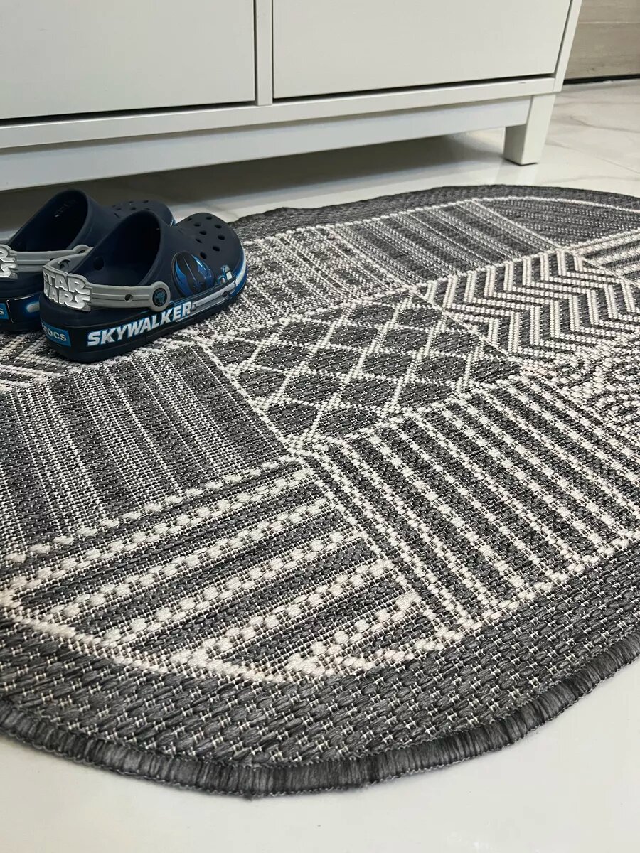 Коврик циновка Natali's Carpets, противоскользящий, латексная основа, 60x100см