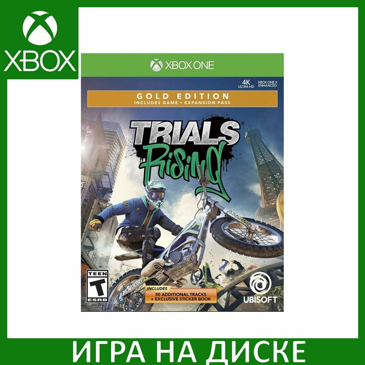 Игра Trials Rising Gold Edition Xbox One Диск на Xbox One