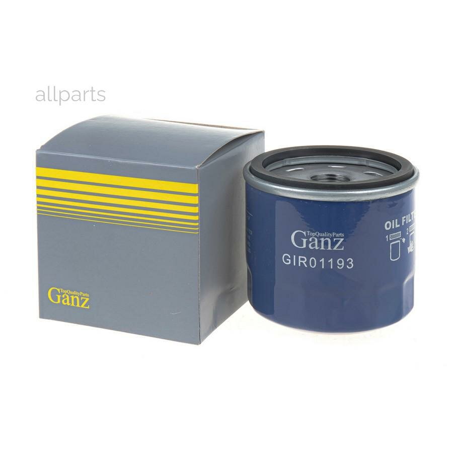 GANZ GIR01193 Фильтр масляный для FORD ZET 1.2/1.4(75)/1.6(100,115) GANZ GIR01193