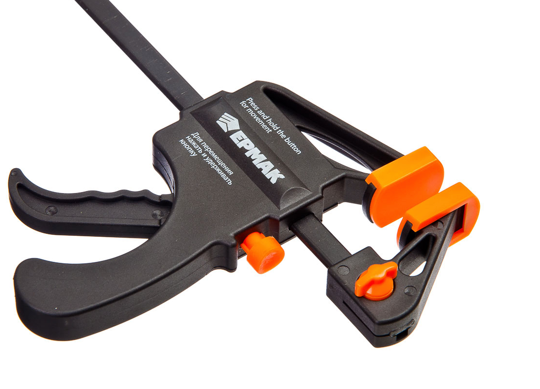 Струбцина универсальная F-образная "ермак", длина 31,5 см