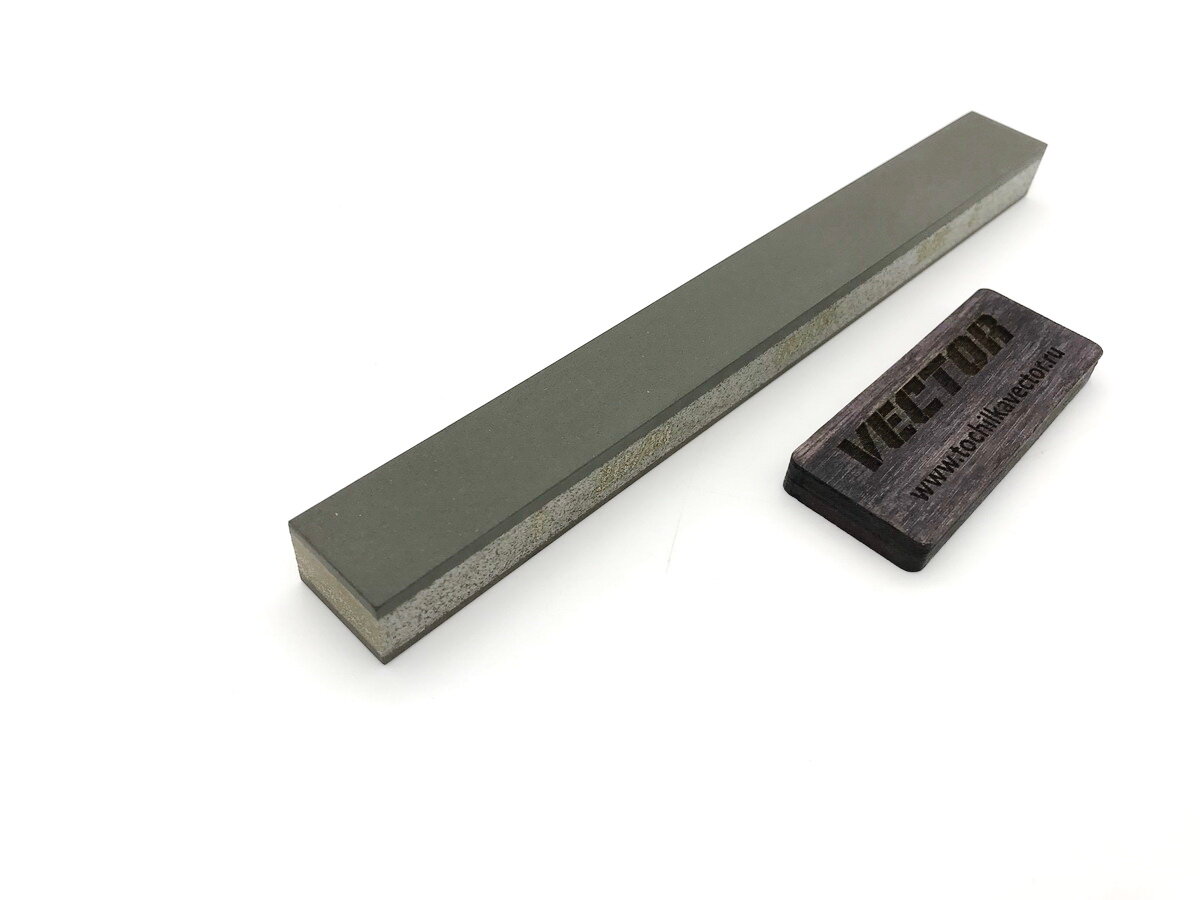 Алмазный 2-х сторонний брусок VID 20/14-7/5 (700-2500grit) С50%, 150х16х10мм