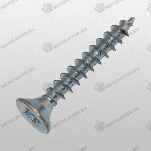 Шуруп потайной универсальный 6,0x30, оцинкованный Уп (200 шт.)