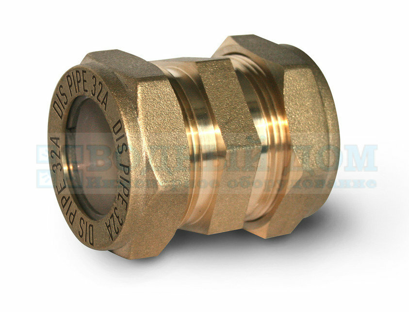 Муфта для гоф. трубы 32х32