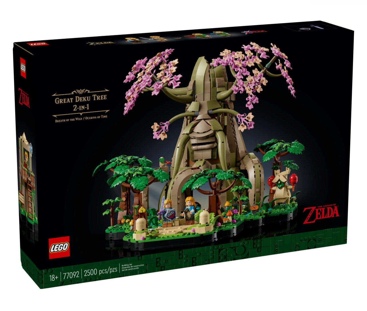 Конструктор LEGO Great Deku Tree 2-in-1 77092 Великое Дерево Деку 2 в 1(18+) 2500 деталей