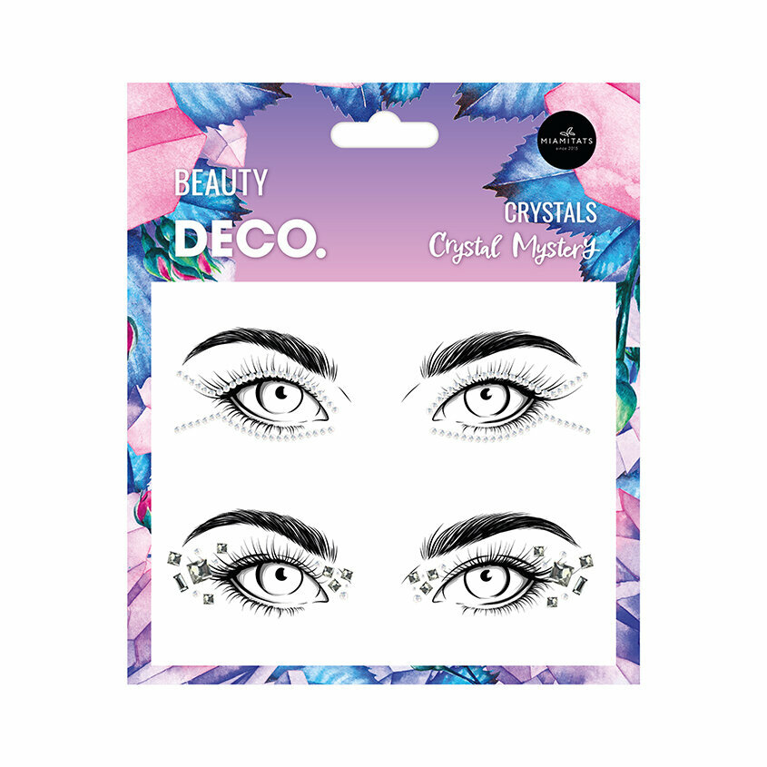 Кристаллы для лица и тела DECO. CRYSTAL MYSTERY by Miami Tattoos (Show crystal)