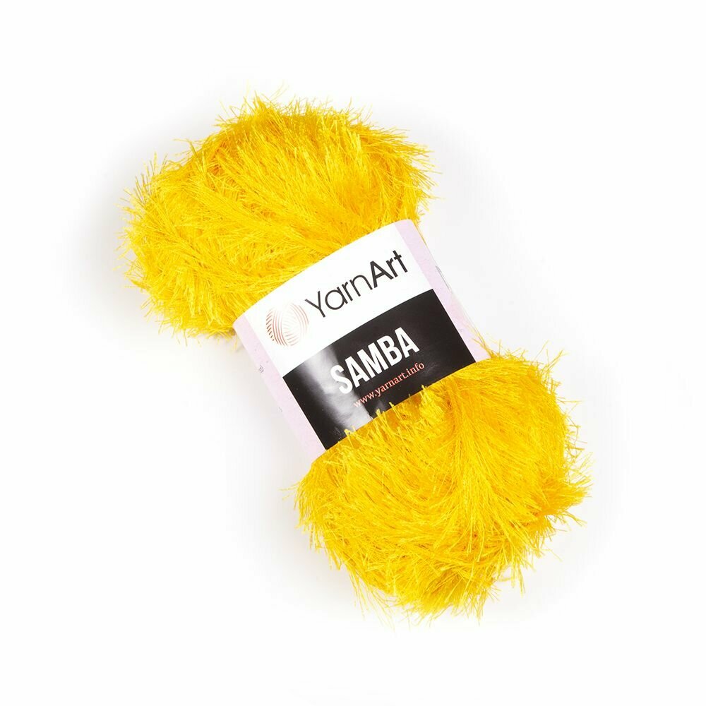 Пряжа YarnArt Samba 5500 желтый (100г/150м, упаковка 5 мотков)