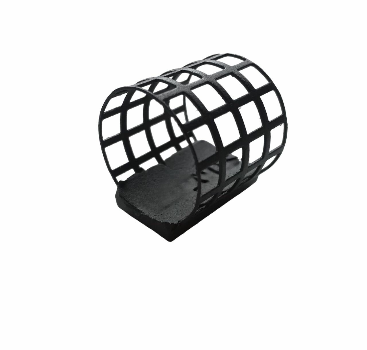 Кормушка круглая фидерная наперсток для зимней и летней рыбалки. 20 гр. Черная.