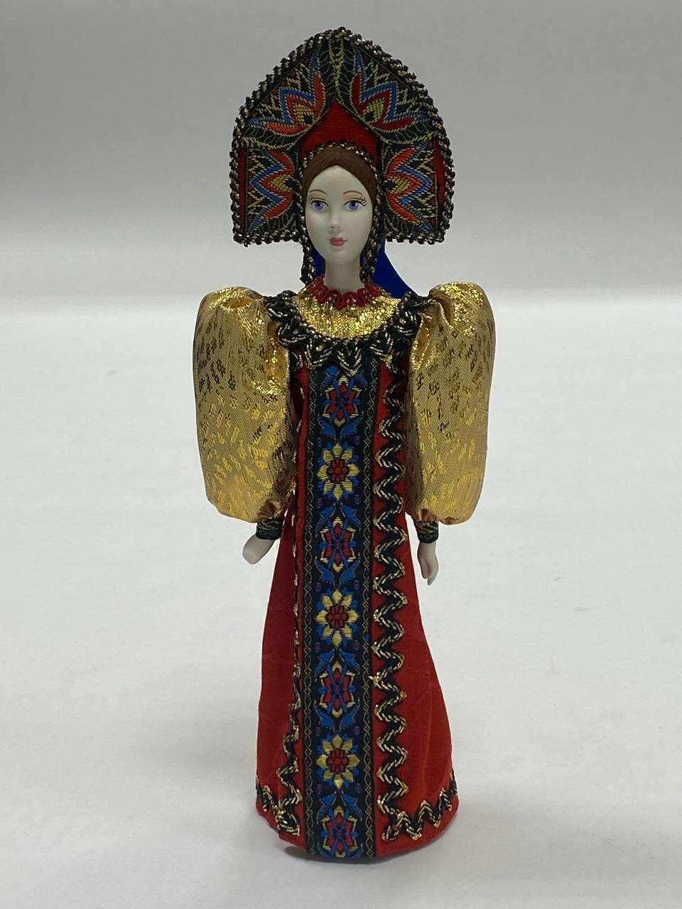 СПР.6 Кукла сувенир на статуэтки, Фарфоровая, Текстиль, СПБ