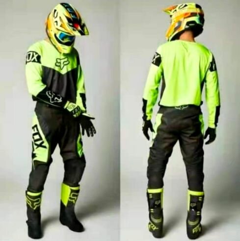 F0x 180 костюм для мотокросса Картинг/ джерси и штаны для DH мотоцикла