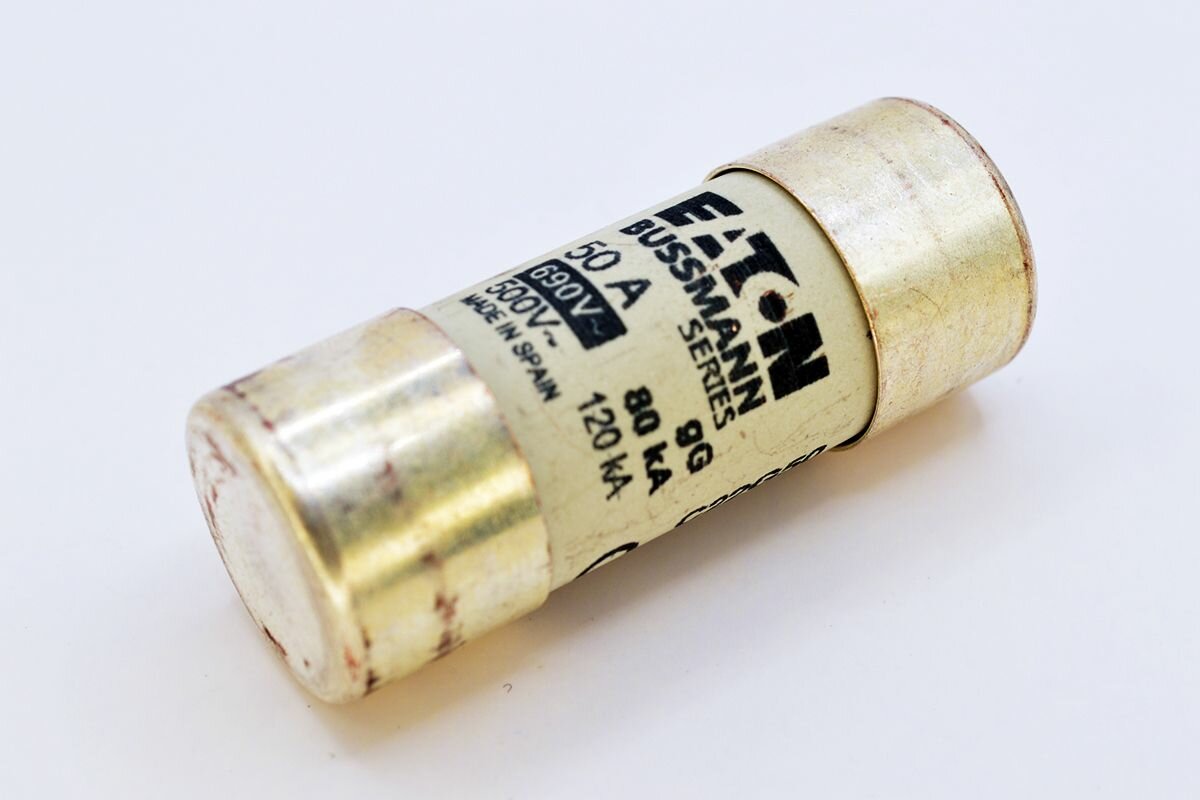 Предохранитель BUSSMANN C22G50 Предохранитель с характеристикой gG 50А 690В AC 22х58мм 1шт