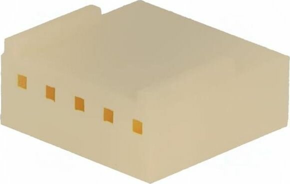 Вилка NINIGI NS25-G5 Вилка провод-плата "мама" NS25 2,54мм PIN: 5 без контактов 1шт