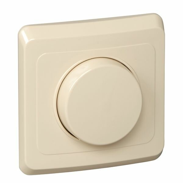 Светорегулятор Этюд 300Вт поворотный кремовый. /Schneider Electric
