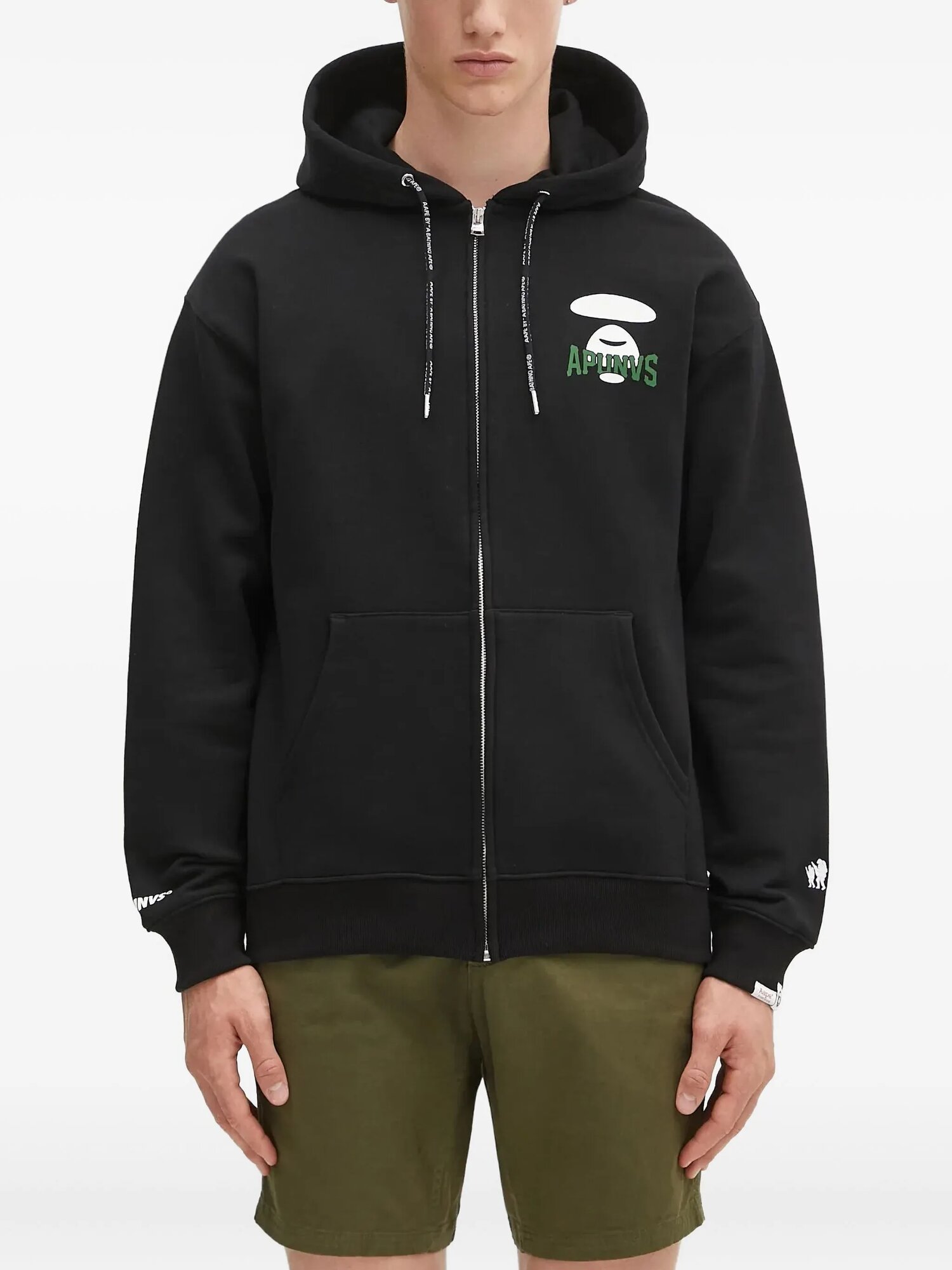 Худи Худи на молнии с логотипом