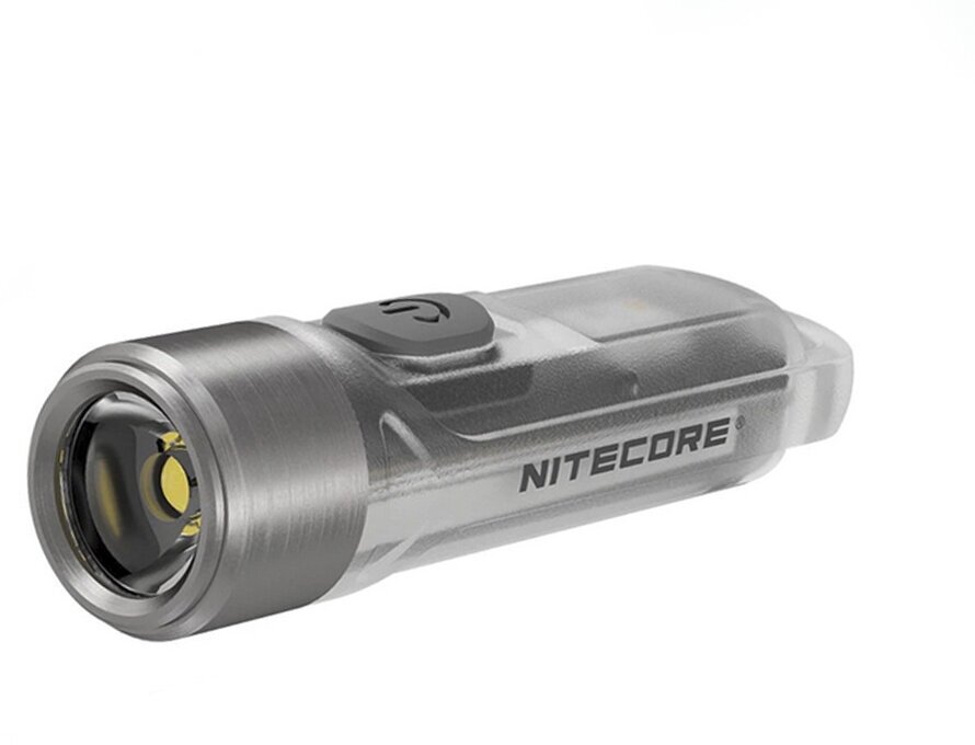 Наключный светодиодный фонарь-брелок Nitecore TIKI GREY，Портативный фонарик