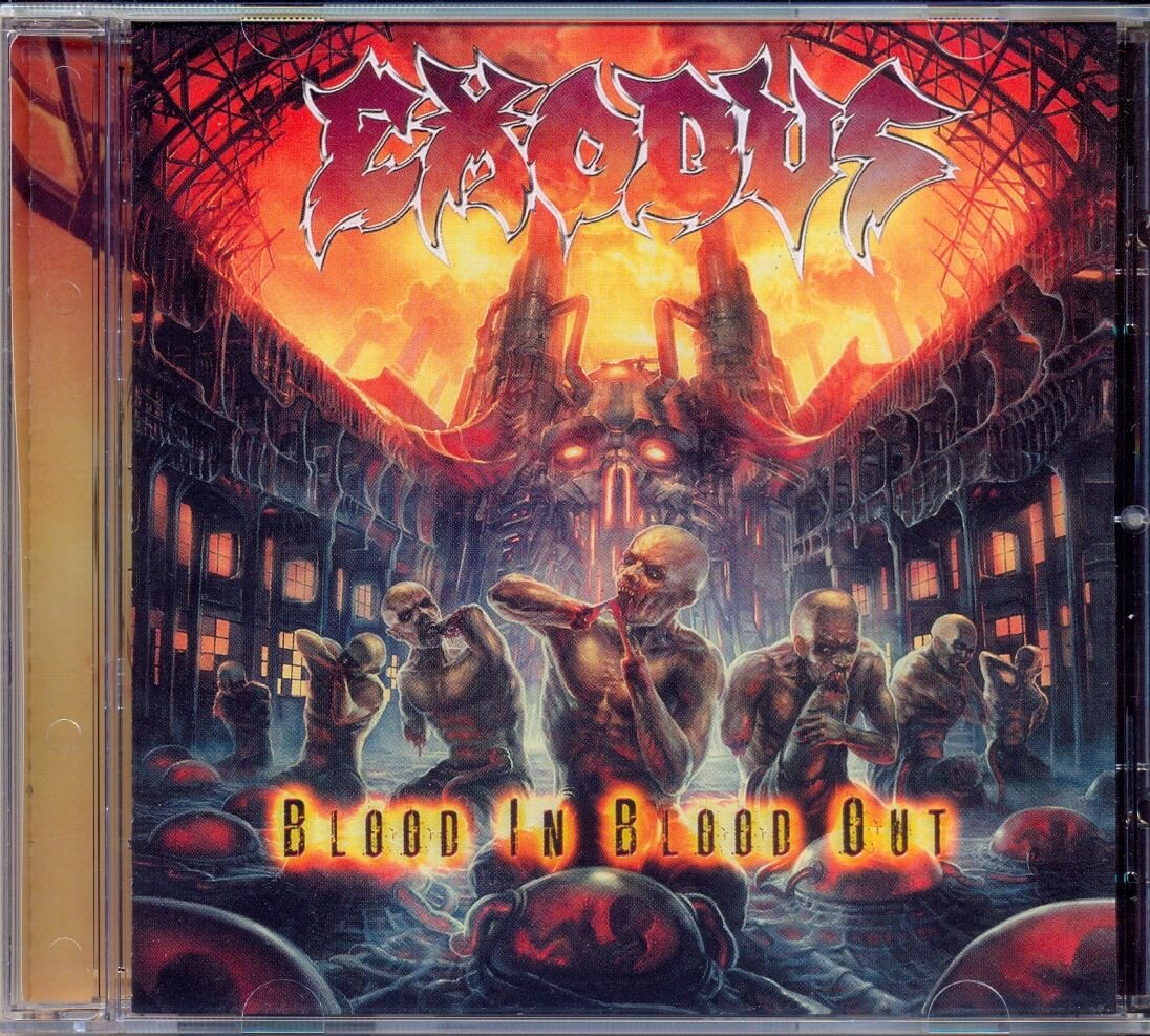 EXODUS - Blood In, Blood Out 2014 г. Компакт диск