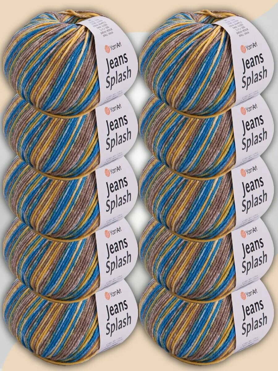 Пряжа для вязания YarnArt Jeans Splash 10 мотков, цвет 960