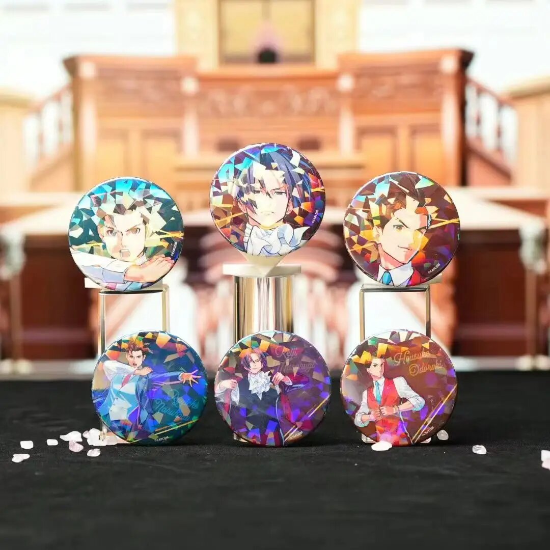 Косплей брошь Ace Attorney random 1 D