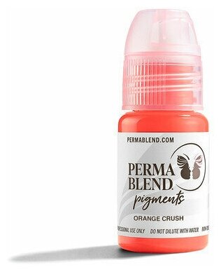 Perma Blend Пермабленд Orange Crush пигмент для татуажа и перманентного макияжа губ 15 мл permablend