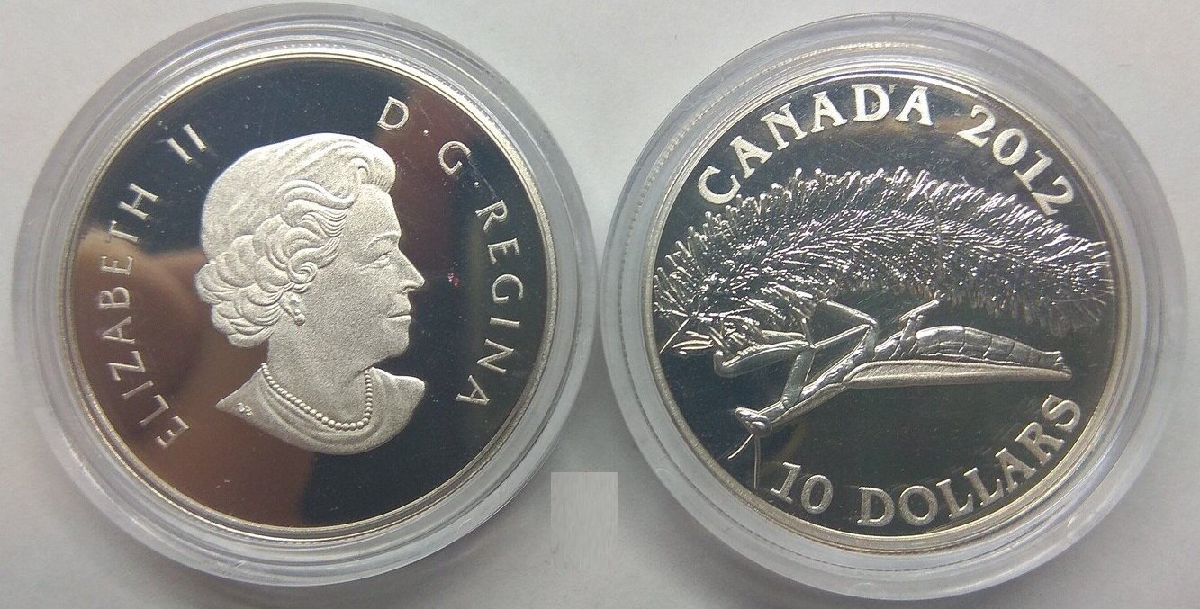Канада. 2012. 10 долларов. Богомол. Ag 999.15.87 g, KM#1259. PROOF. Mintage: 7,500