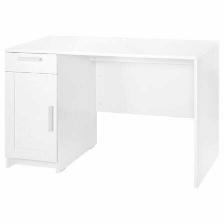 Письменный стол, Белый 120×65 СМ IKEA BRIMNES бримнэс 904.740.23