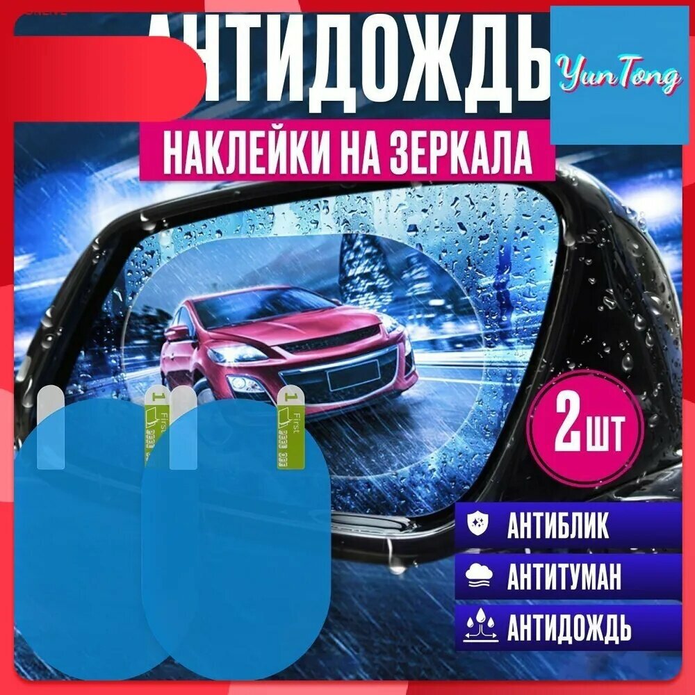 Эксклюзивная водоотталкивающая пленка для зеркал авто, обеспечивающая безопасность в дождь
