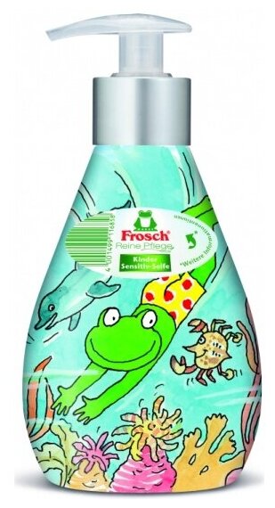 Жидкое мыло Frosch BABY фрош детское, ухаживающее, 300 мл