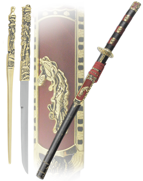 Катана Минамото самурайский меч KSVA-AG-112