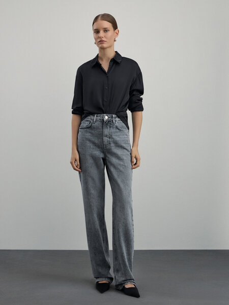 Джинсы straight 