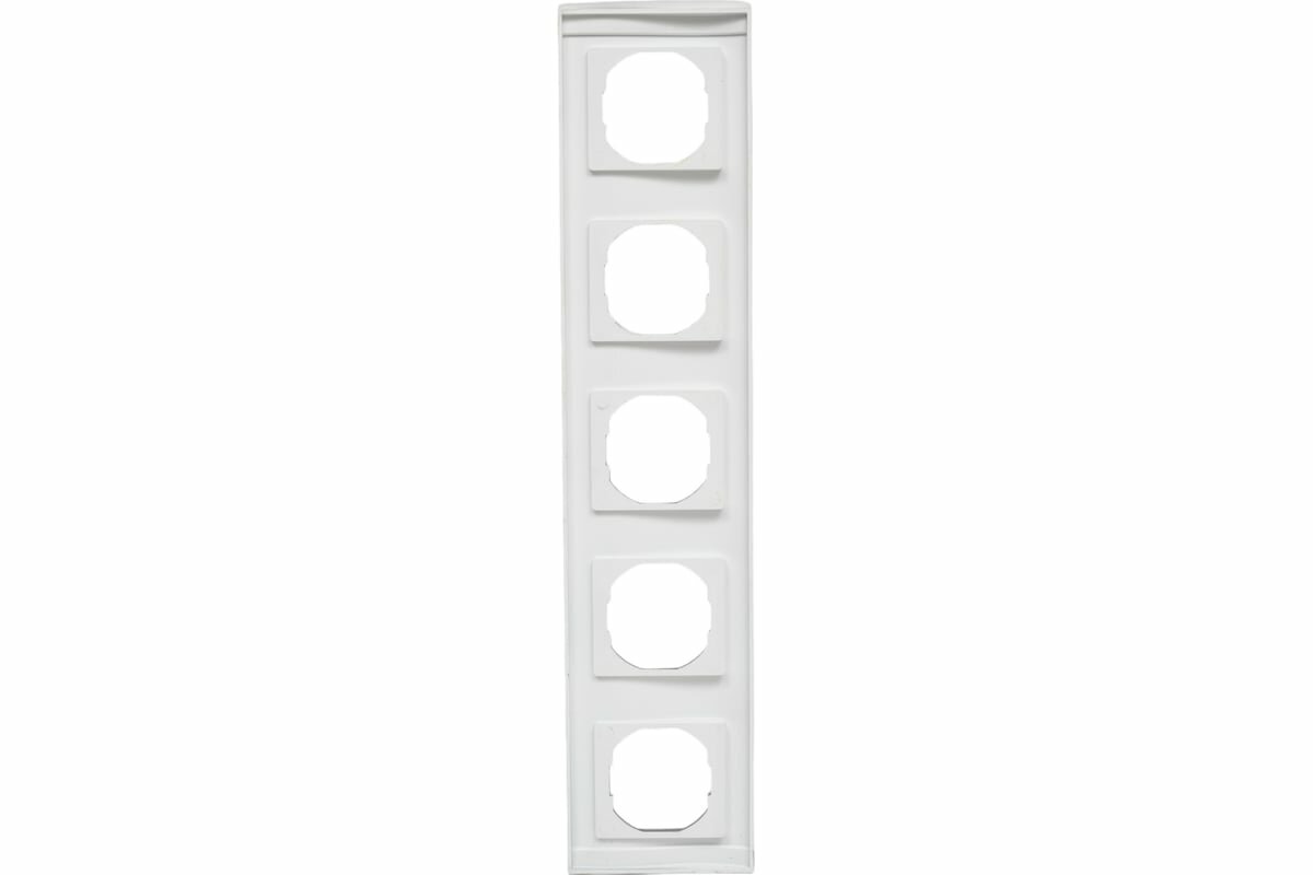 Vesta Electric Verona Silver 5-местная рамка FRM020501SRM для крепления элементов монтажа