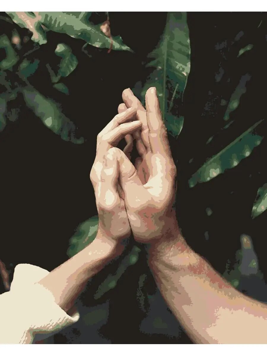 Картина по номерам Любовь. Пара Отношения