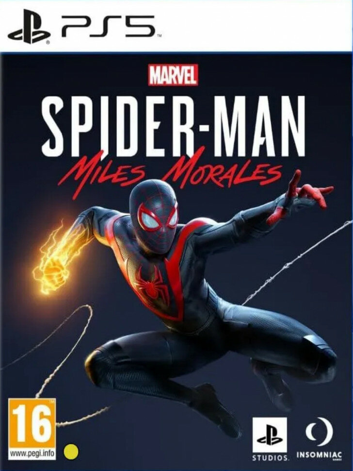 Игра Marvel Spider Man: Morales (Человек-Паук Майлз Моралес) для PS5 (PPSA 01461) (Русская версия)