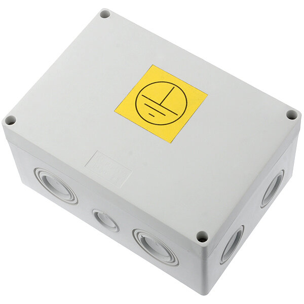 Коробка уравнивания потенциалов 125х167х82мм для откр. устан. шина 14 зажимов 150А