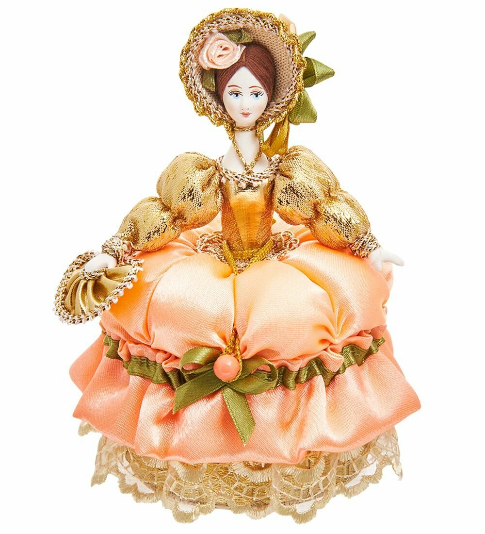 Кукла-шкатулка 'Дама с веером'