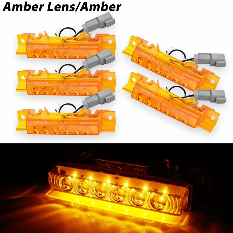 5 шт, задний габаритный фонарь для крыши кабины