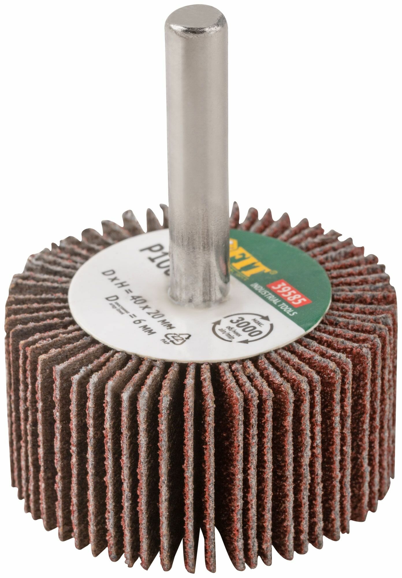 Диск лепестковый для дрели радиальный 40х20х6 мм Р 100