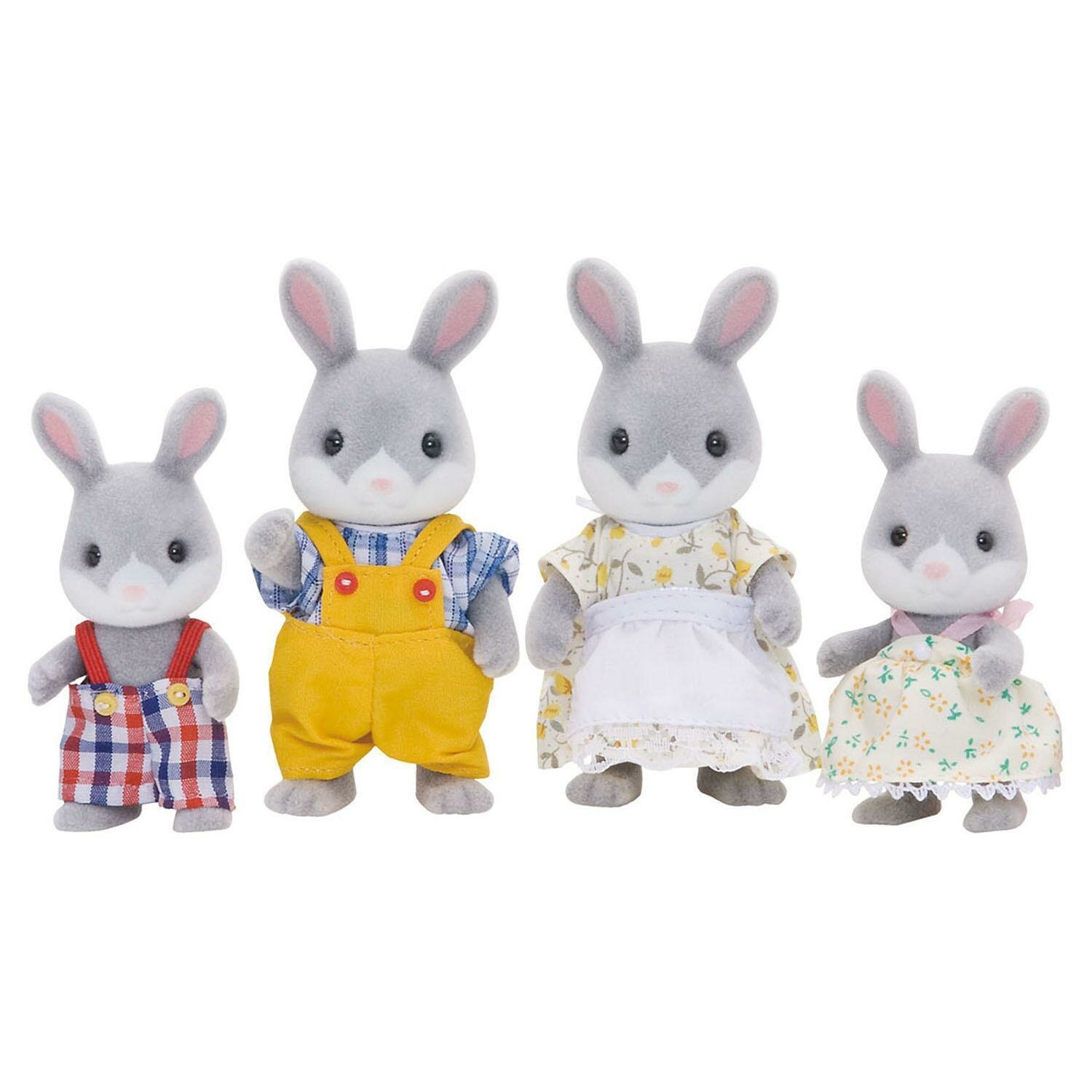 Игровой набор Epoch Sylvanian Families Семья серых кроликов - 3134|4030