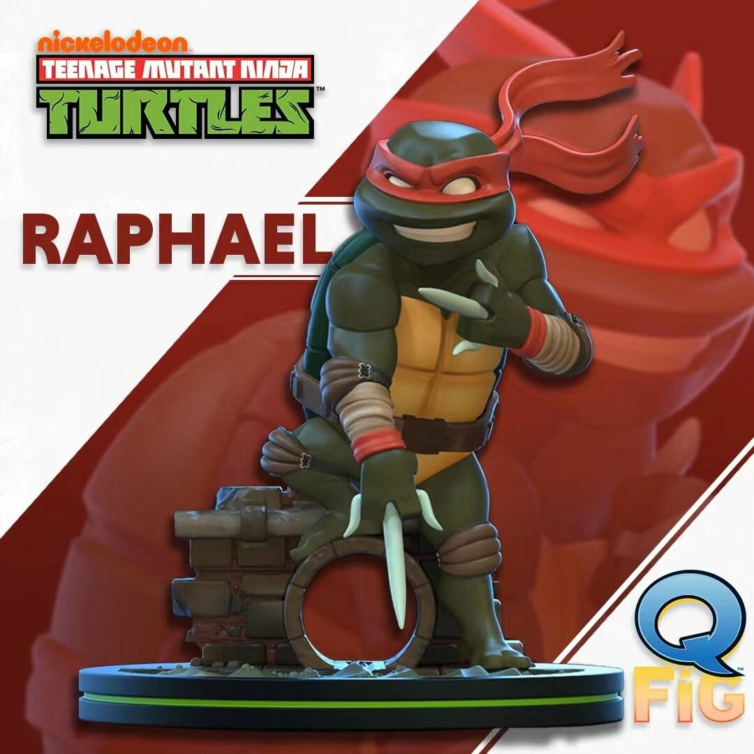 Фигурка Рафаэль (Raphael Q-Fig) из мультика Черепашки-ниндзя