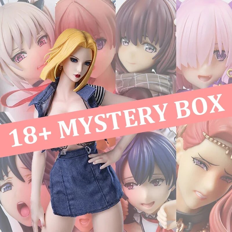 Фигурки Bandai Mystery Box 14+ Розовый, 18, Big(20-40cm)