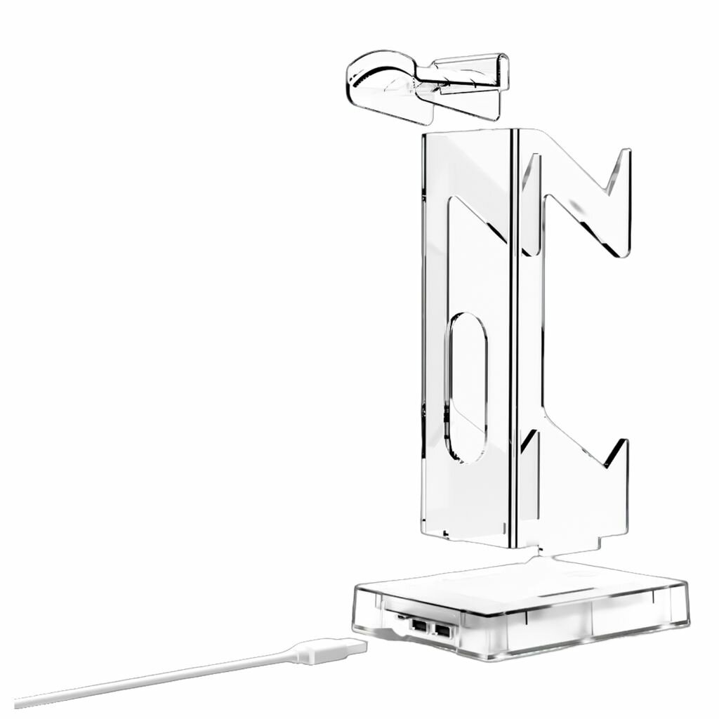 Подставка для контроллера, многофункциональная полка геймпада с 2 USB-портами зарядки, держатель наушников, игровые аксессуары