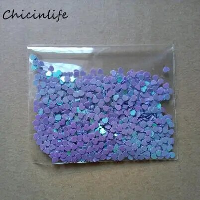 Конфетти сердечки Chicnlife 1000 шт. Сиреневый, light purple