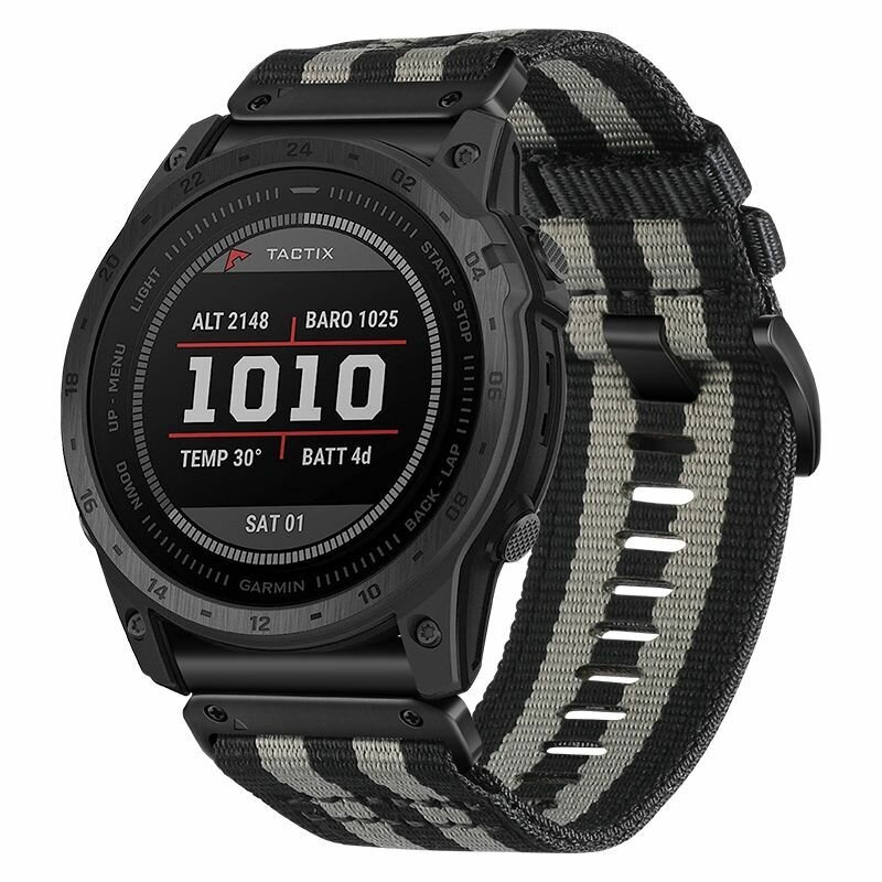 Спортивный плетеный нейлоновый ремешок для Garmin Fenix 7X 7 Pro/Epix Pro Gen 2 51 мм/Approach S70 47 мм QuickFit 22 мм 26 мм браслет 02