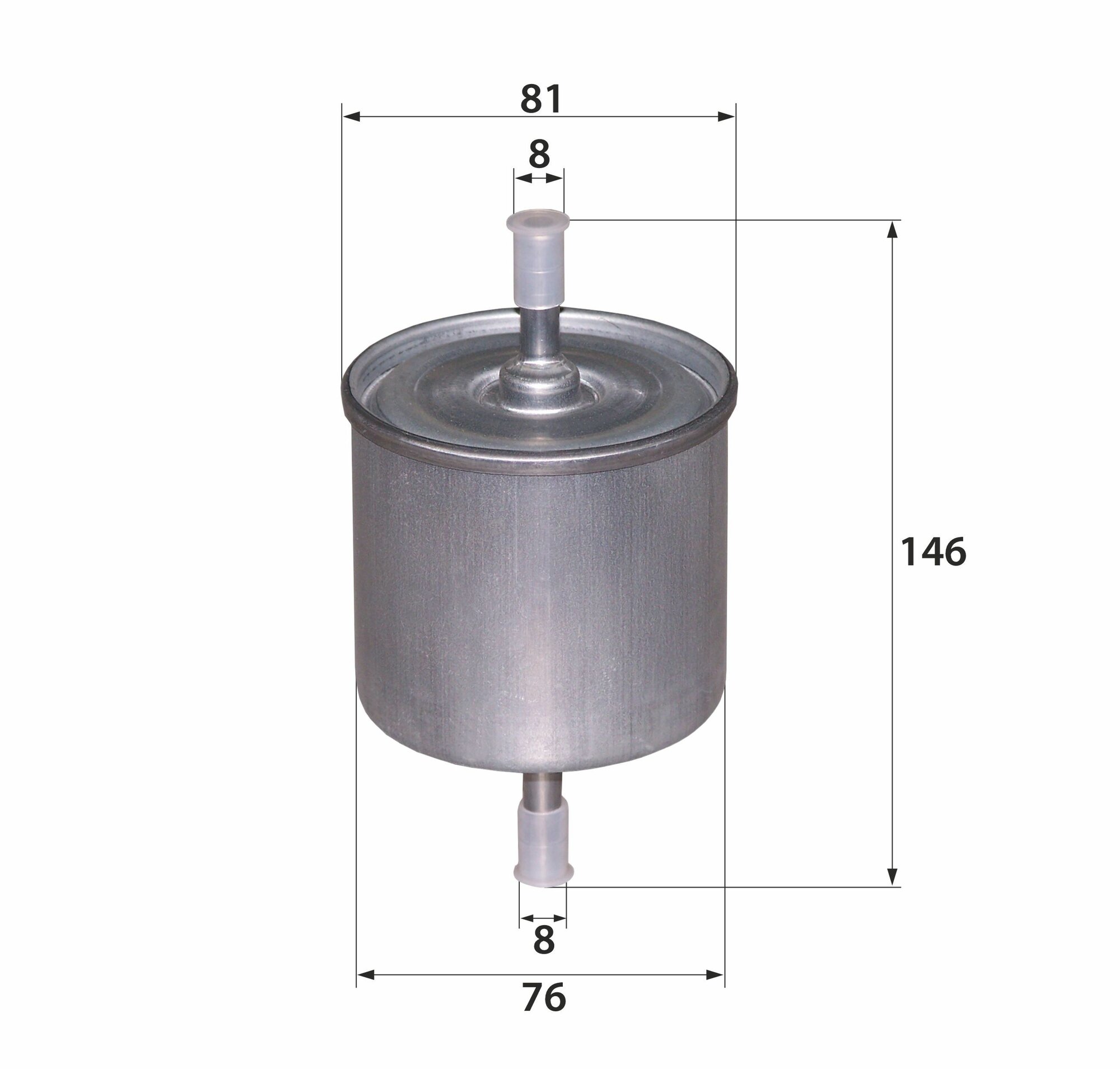 Фильтр топливный RB-Exide FC-016E для FORD (1 022 150), 1 шт.