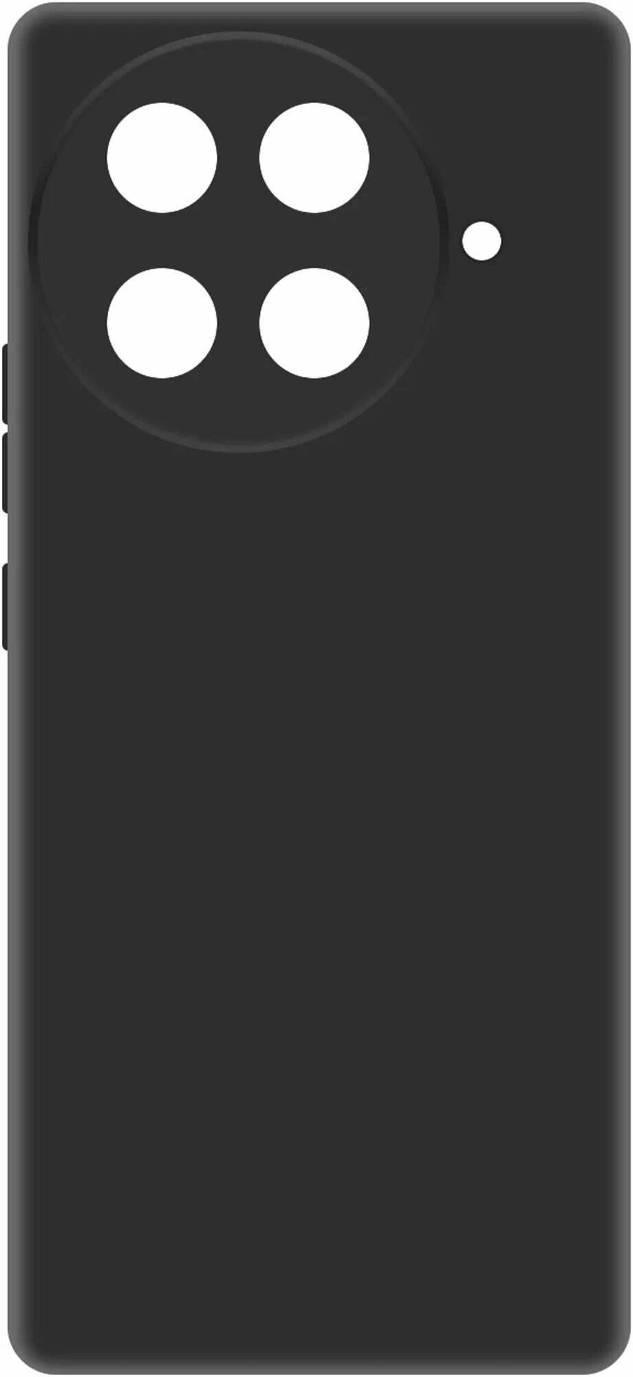 Клип-кейс KRUTOFF Soft Case для TECNO Camon 30S/30S Pro черный