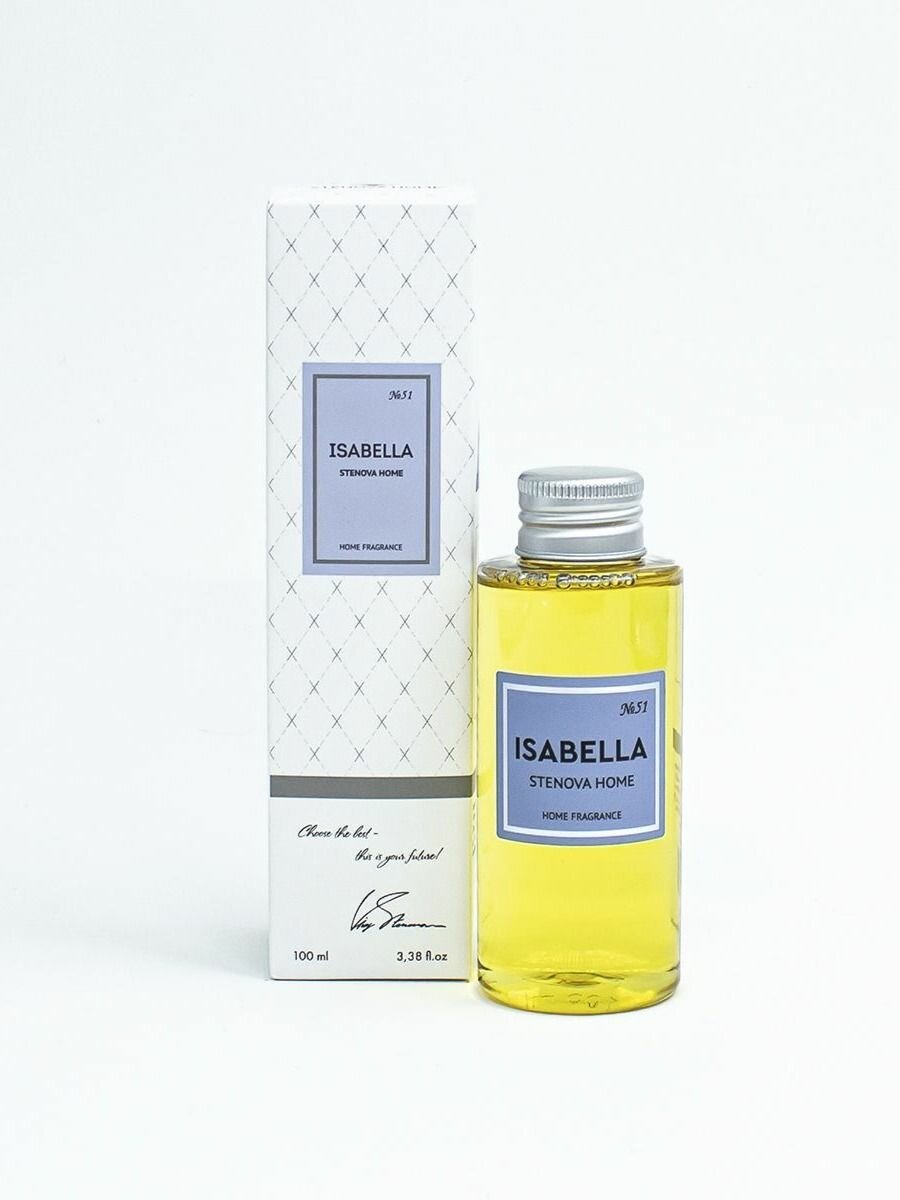 Наполнитель для ароматического диффузора ISABELLA №51 _ 100мл. STENOVA HOME