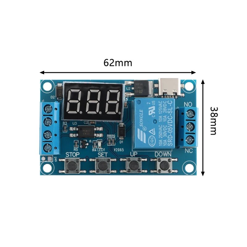 Реле таймера Time Delay Relay Your Cee Relay module