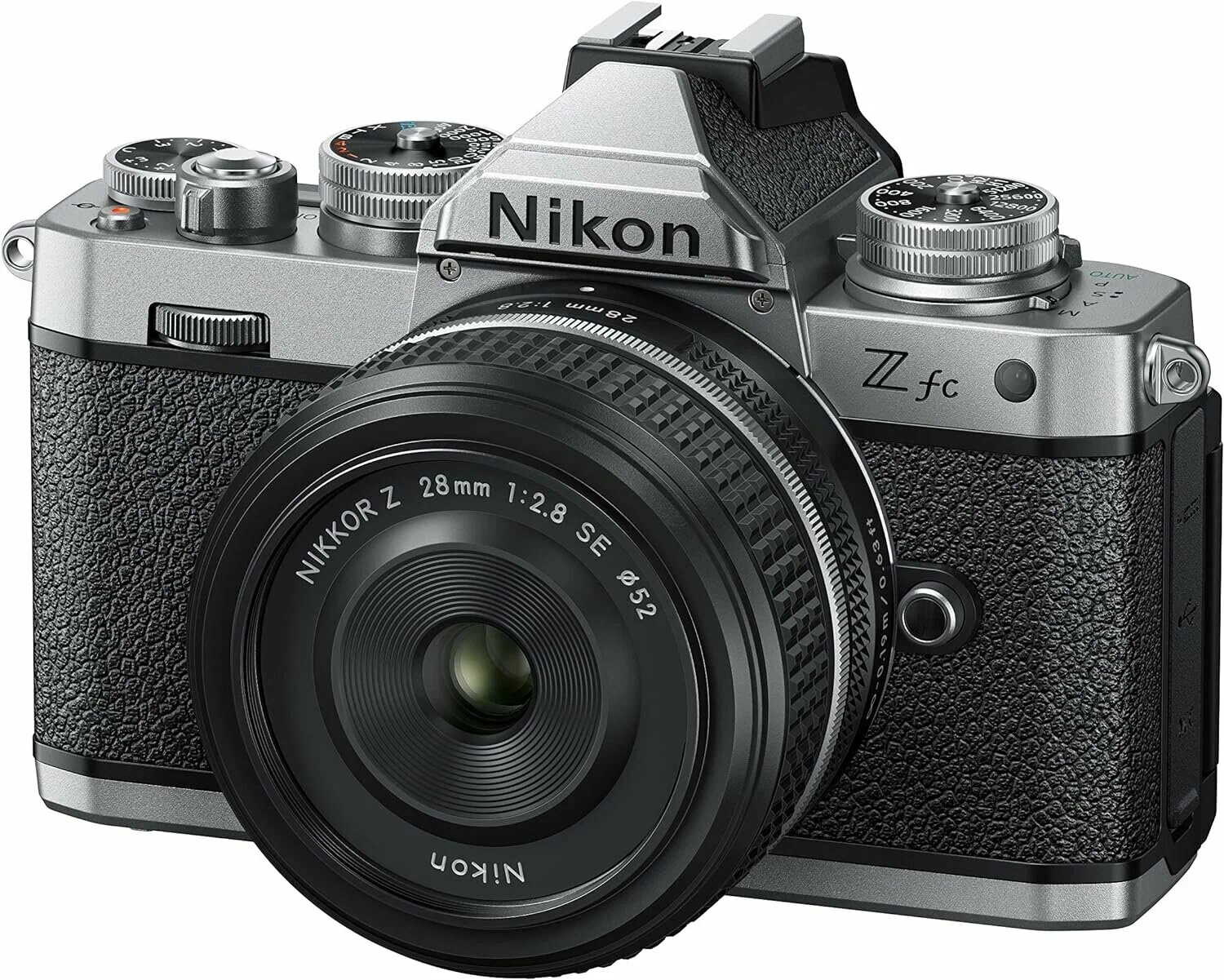 Беззеркальный фотоаппарат Nikon ZFC KIT, 28mm F2.8, Silver, русский