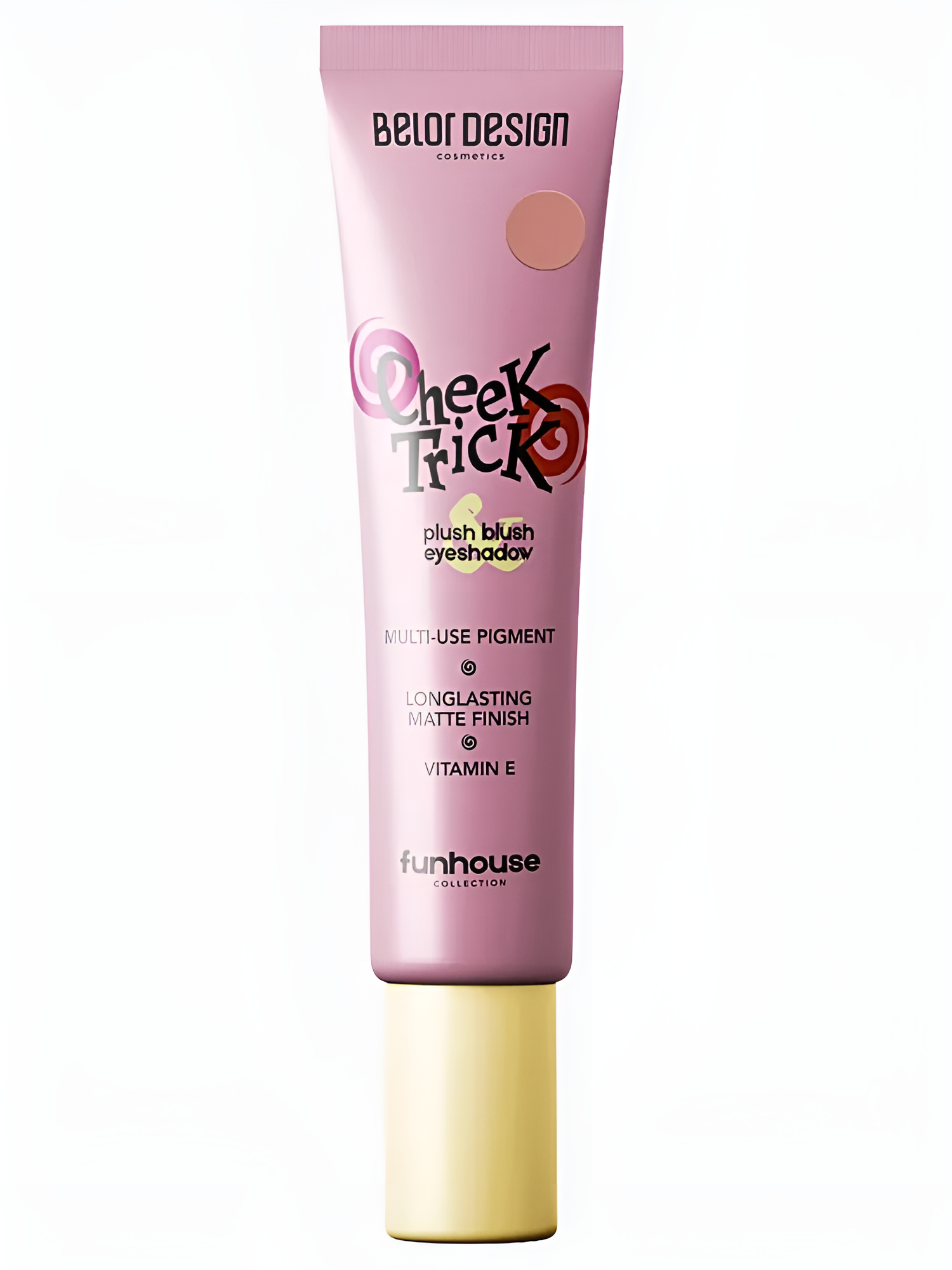 Румяна для лица тени кремовые Belor Design Cheek Trick Funhouse тон 3 Fake in Love