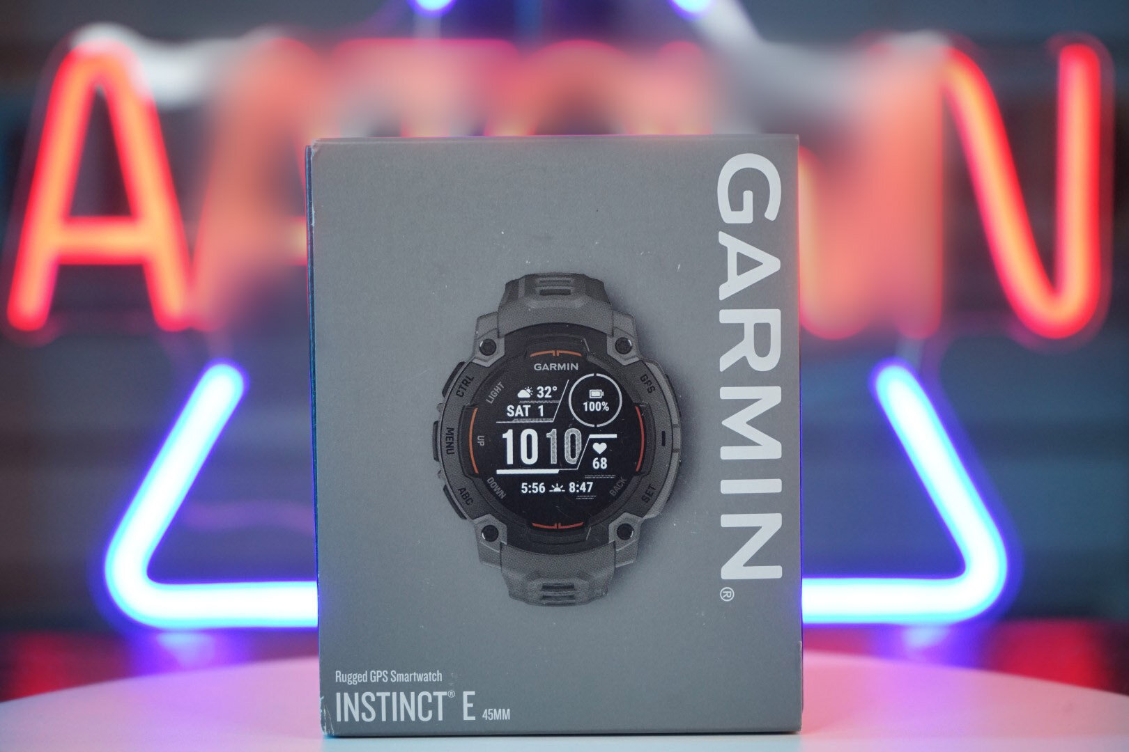 Garmin Instinct E – 45 mm Black with Charcoal Band